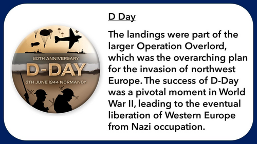D Day Assembly resource pack | Teaching Resources