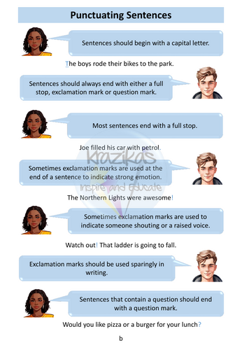 English Functional Skills - Level 1 - Punctuation Workbook | Teaching ...