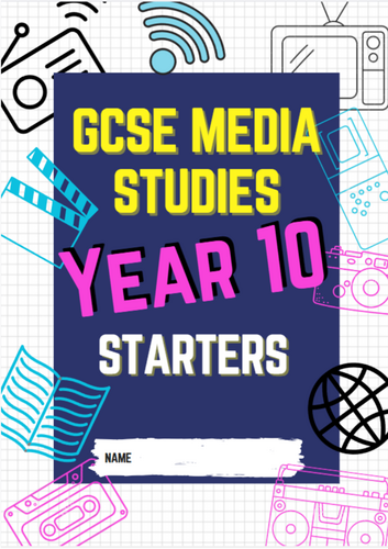 EDUQAS GCSE MEDIA STUDIES STARTERS PUPIL BOOKLET | Teaching Resources