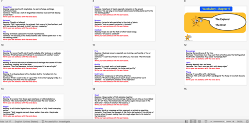 The Explorer by Katherine Rundell- diary entry of Fred based on Chapter ...