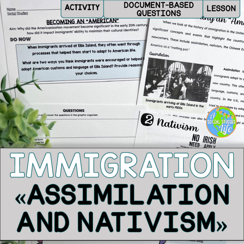 Nativism, Assimilation, Chinese Exclusion Act, Melting Pot | Teaching ...