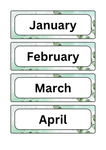 Floral Classroom Display Pack | Teaching Resources