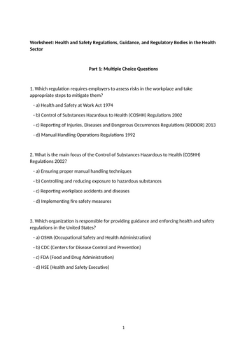 T level health A4 end of topic tests and worksheets | Teaching Resources