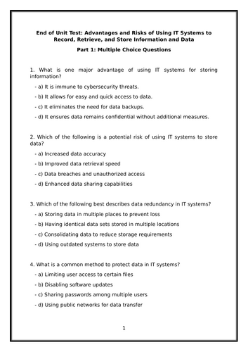 T level health A5 end of topic tests and worksheets | Teaching Resources