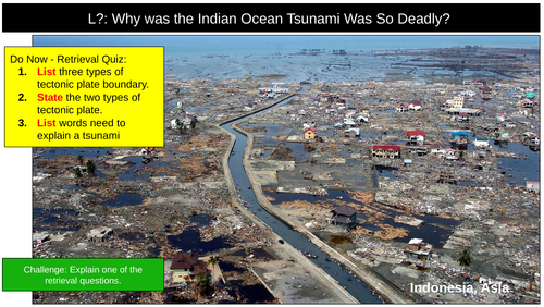 Indian Ocean Tsunami 2004 | Teaching Resources