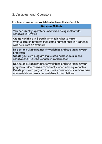KS3 Introduction to Scratch Programming - Task Sheets | Teaching Resources KS3 Introduction to Scratch Programming - Task Sheets | Teaching Resources