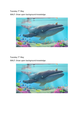 Snail and the Whale - KS1 Sequence Planning | Teaching Resources
