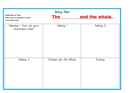 Snail and the Whale - KS1 Sequence Planning | Teaching Resources