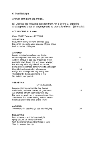 Fully resourced KS5 Twelfth Night Teaching Bundle | Teaching Resources Fully resourced KS5 Twelfth Night Teaching Bundle | Teaching Resources
