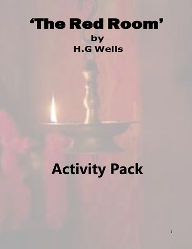 'The Red Room' Short Story Activity Pack | Teaching Resources