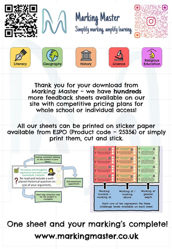 Instant Feedback Sheets Full Unit - Ancient Egypt | Teaching Resources