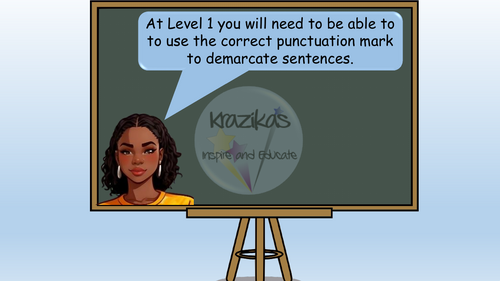 English Functional Skills - Level 1 - Punctuation | Teaching Resources