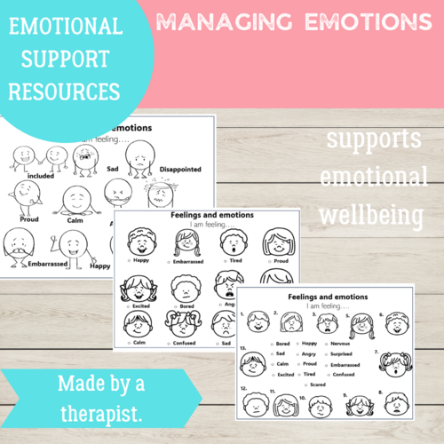 counselling emotions coluoring. anxiety coping skills, worry, emotional ...