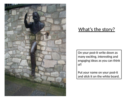 KS3 creative writing lesson AQA Paper1 style | Teaching Resources