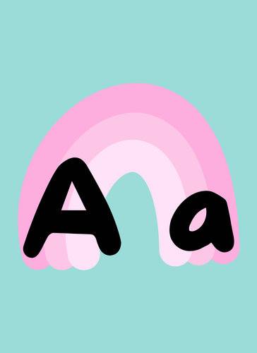 Pastel Rainbow Alphabet | Teaching Resources