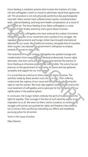 Aqa Gcse Paper 2 Reading Writing Suffrage Equality Teaching