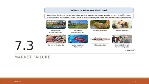 7.3 - efficiency (A-level Econ) | Teaching Resources