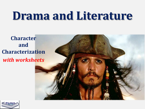 Characterisation in Literature with Graphic Explaination | Teaching ...