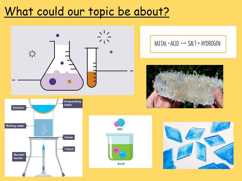 GCSE Chemistry Making and Naming Salts Full Lesson Presentation and ...
