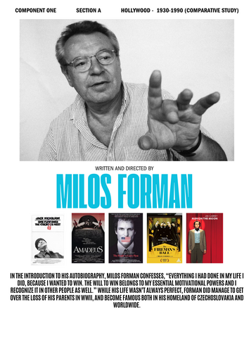 Film Studies Director Posters | Teaching Resources