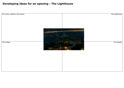 2 week unit of work based on Literacy Shed video- The Lighthouse ...