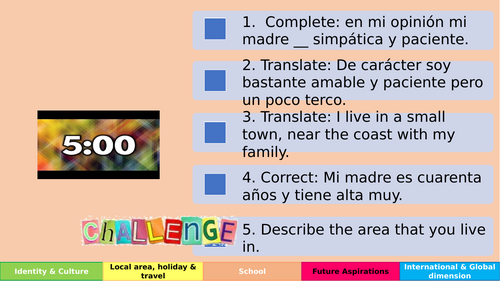 Mi ciudad ideal- my ideal city spanish | Teaching Resources
