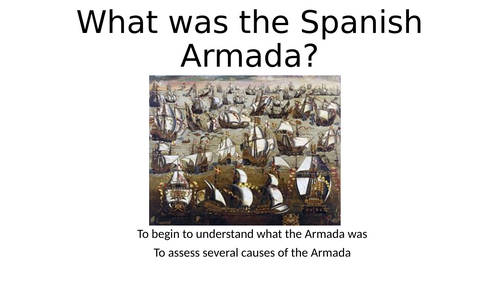 KS2/3 Spanish Armada lesson | Teaching Resources