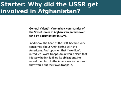 OCR GCSE History International Relations 1945-2000 | Teaching Resources