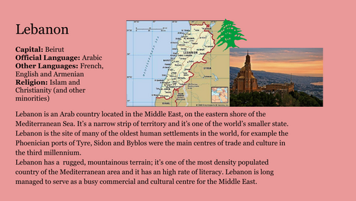The art of Lebanon | Teaching Resources