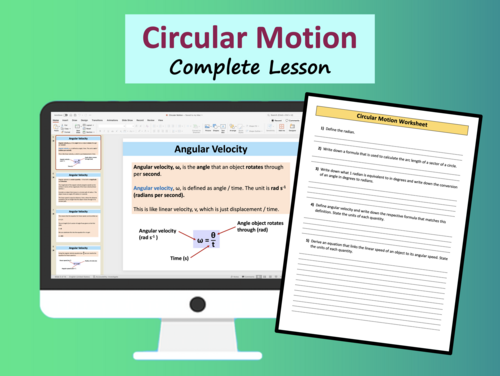 Circular Motion - A Level Physics | Teaching Resources