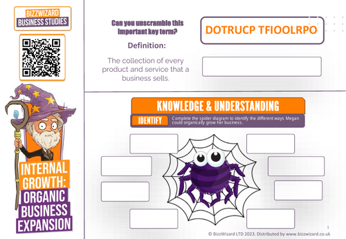 Internal Growth: Organic Business Expansion - FREE Worksheet & Youtube ...