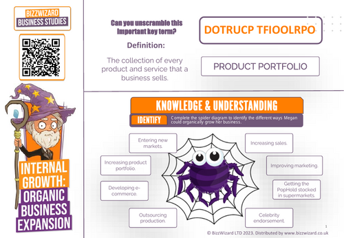 Internal Growth: Organic Business Expansion - FREE Worksheet & Youtube ...