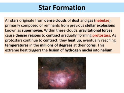 Stellar Evolution - A Level Physics | Teaching Resources