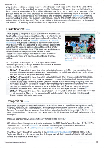 GB Paralympics BOCCIA 2024 | Teaching Resources