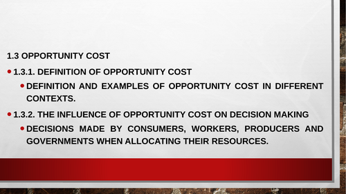 YEAR 10 ECONOMICS CAMBRIDGE PRESENTATIONS: Powerpoint notes | Teaching ...