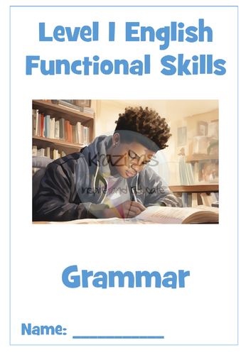 English Functional Skills - Level 1 - Grammar Workbook | Teaching Resources