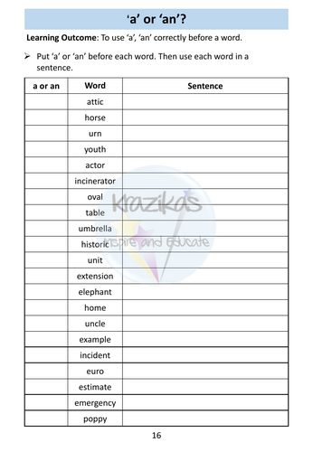 English Functional Skills - Level 1 - Grammar Workbook | Teaching Resources