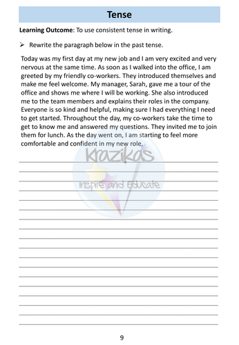 English Functional Skills - Level 1 - Grammar Workbook | Teaching Resources