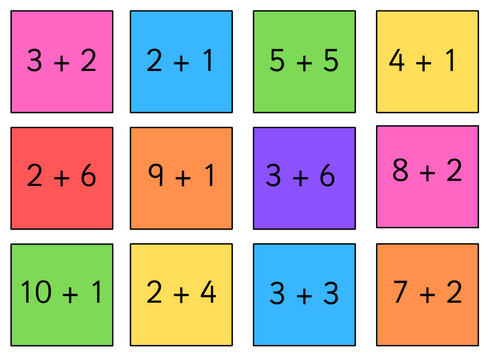 Addition mats | Teaching Resources