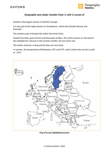 YEAR 3 geography planning. Europe Which countries are in Europe and ...