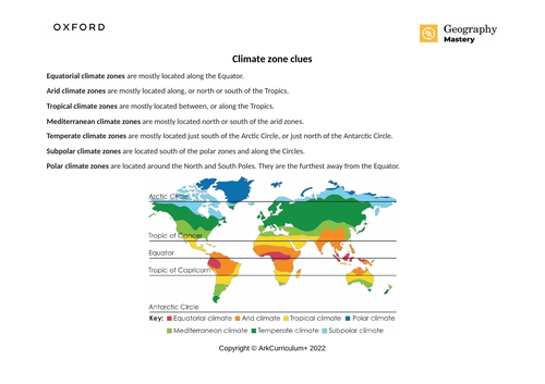 Year 3 geography climate zones - How are climate zones different around ...