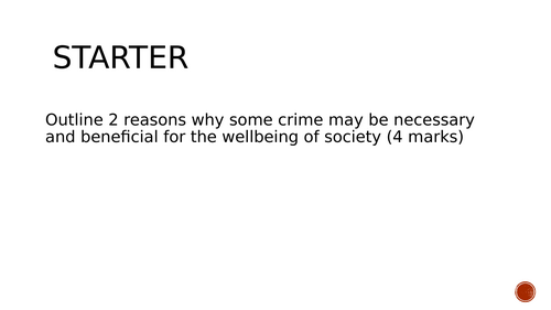 CRIME & DEVIANCE- SOCIOLOGY-FULL LESSONS | Teaching Resources