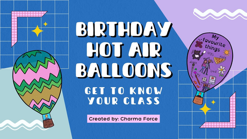Birthday Transition Day Display Activity | Teaching Resources