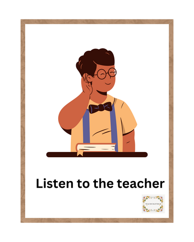 BACK TO SCHOOL Classroom Rules and Behaviour Display Posters | Teaching ...