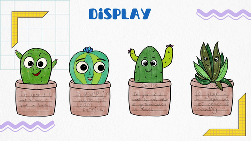 Growth Mindset Transition Display Activity | Teaching Resources