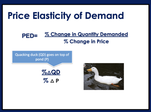 Price Elasticity of Demand - AQA A Level Business - Lesson Powerpoint ...