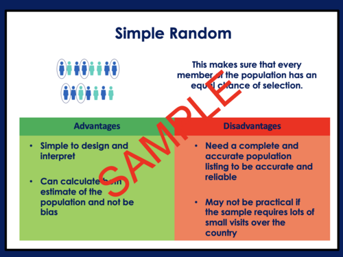 Sampling - AQA A Level Business - Lesson Powerpoint | Teaching Resources