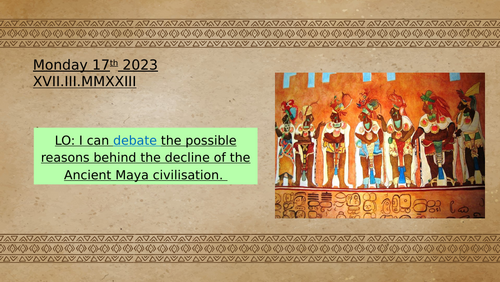 Ancient Maya - Whole Unit (7 lessons) | Teaching Resources