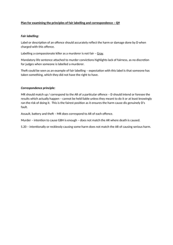 Law and Society plans AQA Law A Level | Teaching Resources