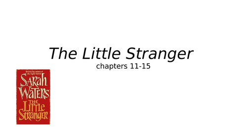 The Little Stranger - A level SOW | Teaching Resources